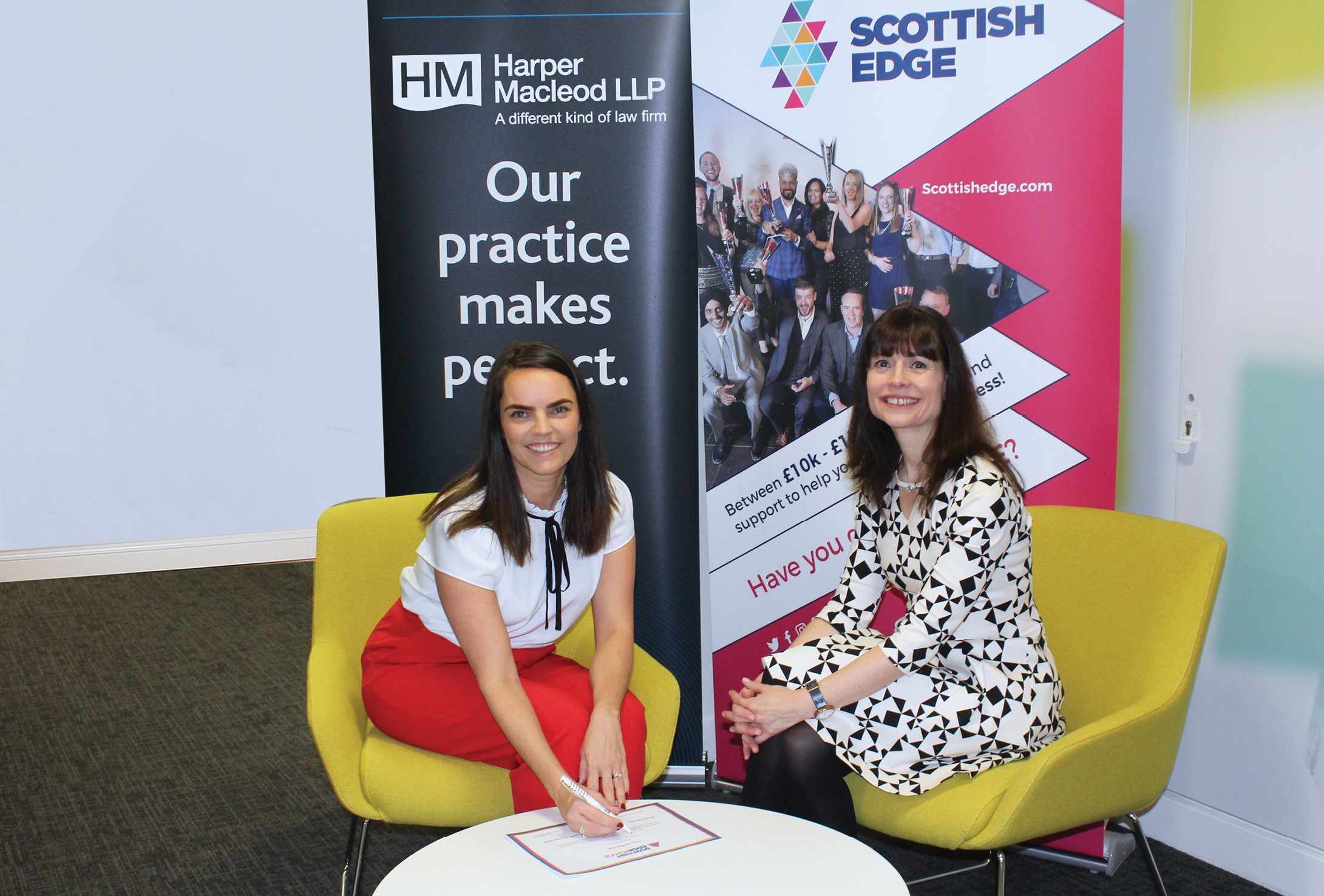 Harper Macleod and Scottish EDGE extend decade-long partnership | Scottish Legal News